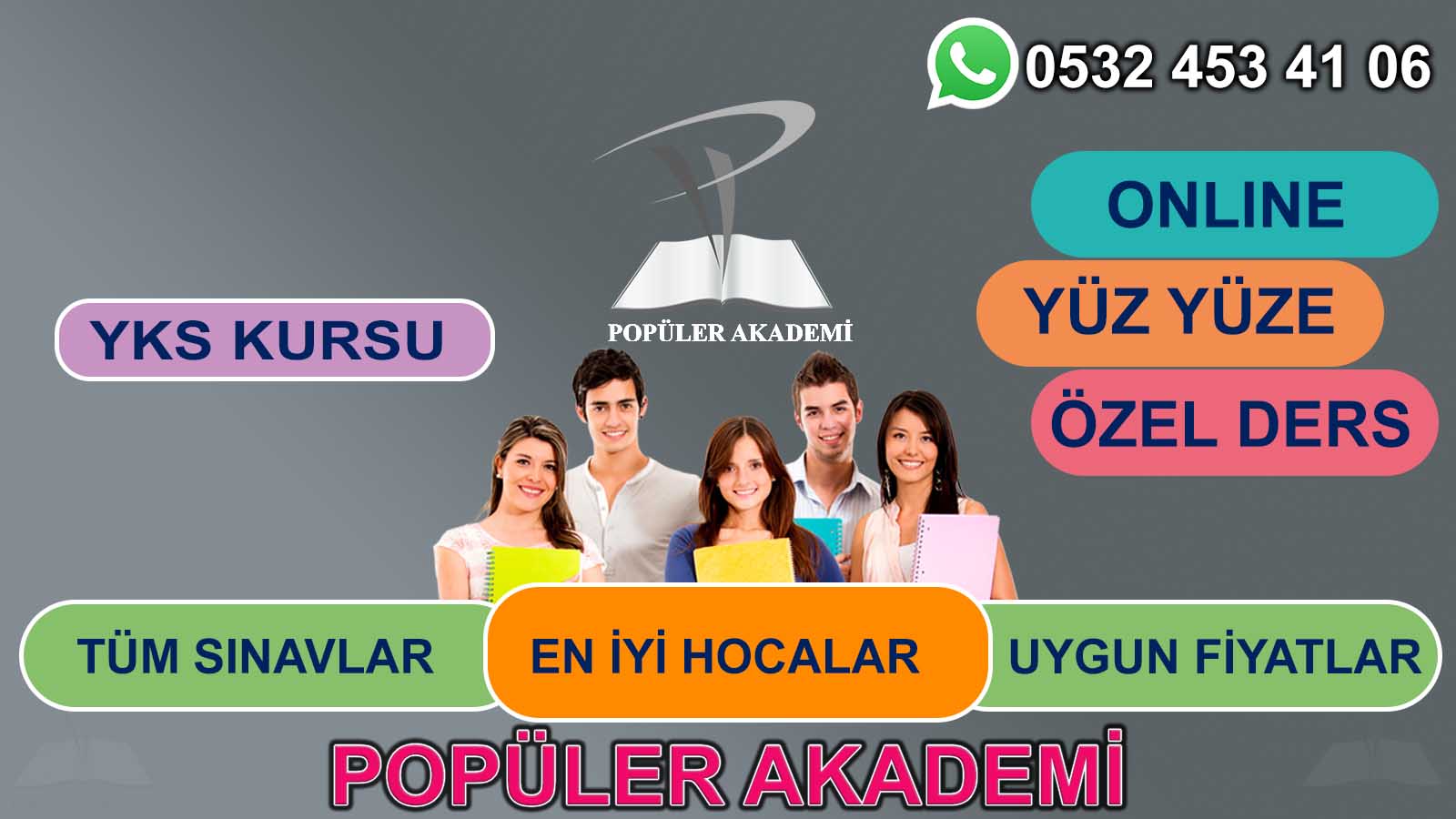 Yks Kursu Kars | Popüler Akademi 0532 453 41 06